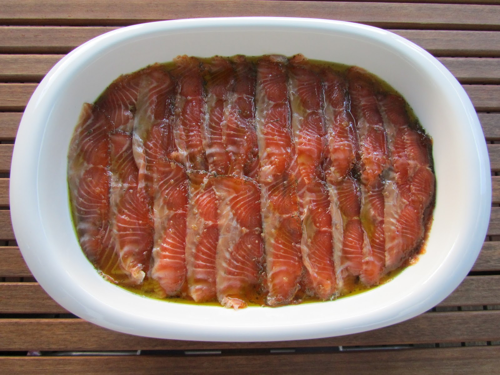 La cuina del basement: Salmó marinat a l'Anet
