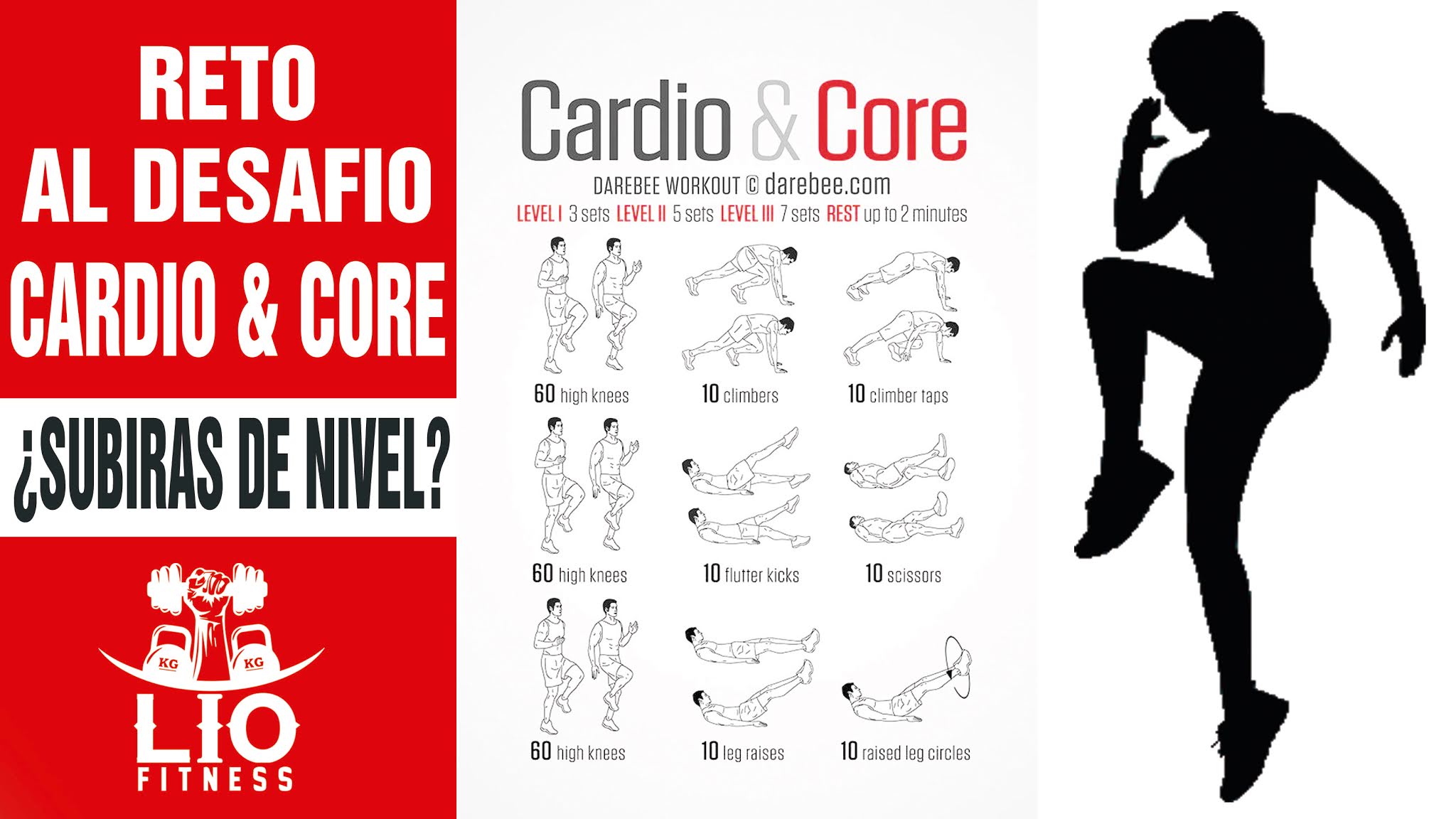 RETO CARDIO & CORE ¿SUBIRAS DE NIVEL?