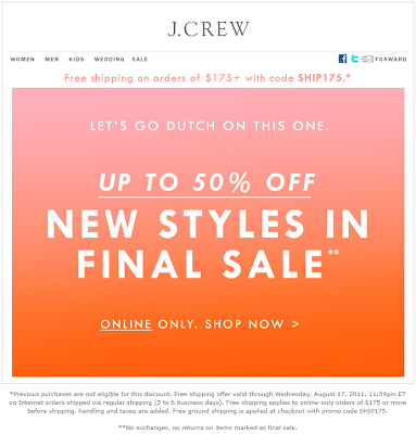 J.Crew Aficionada: Get there first: UP TO 50% OFF new sale additions ...
