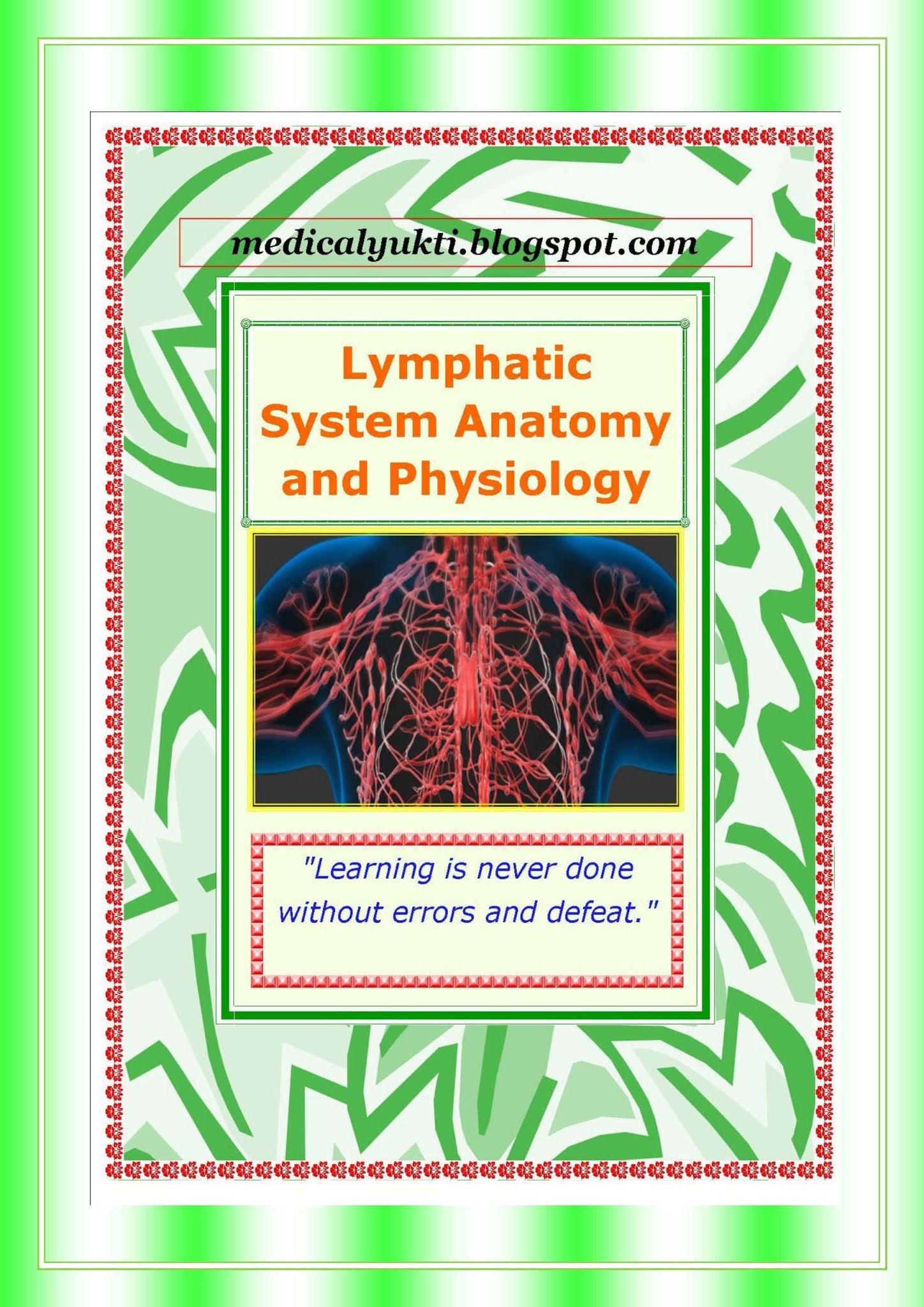 Lymphatic System Anatomy Physiology - Medical Yukti