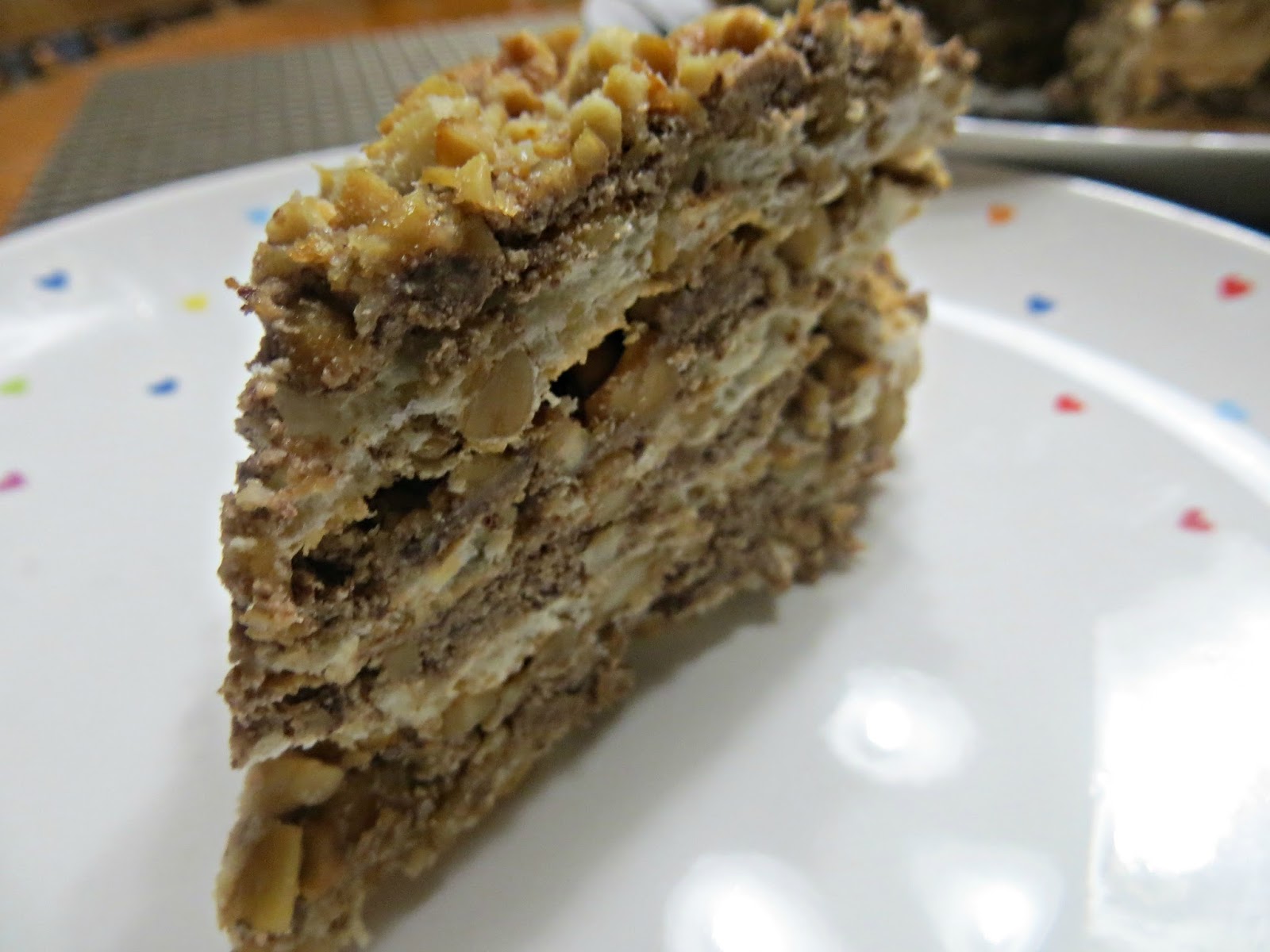 Chocolate Cashew Torte aka Sans Rival