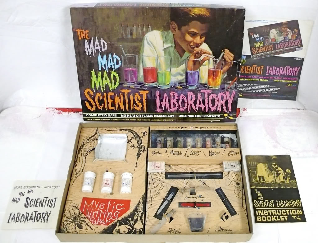BEN VON STRAWN'S MONSTER KORNER: the MAD MAD MAD SCIENTIST LABORATORY ...