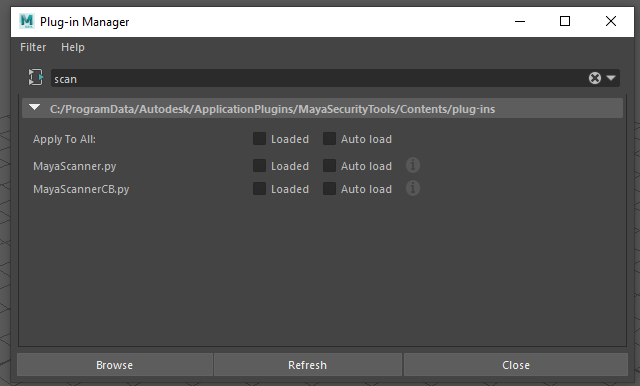 NY Maya Users Group: Maya Security Threat
