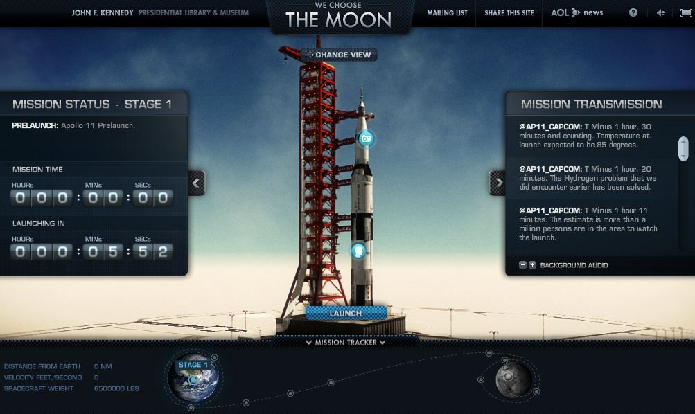 Creative Mountain Games: 40th Anniversary of the Apollo 11 Lunar Landing