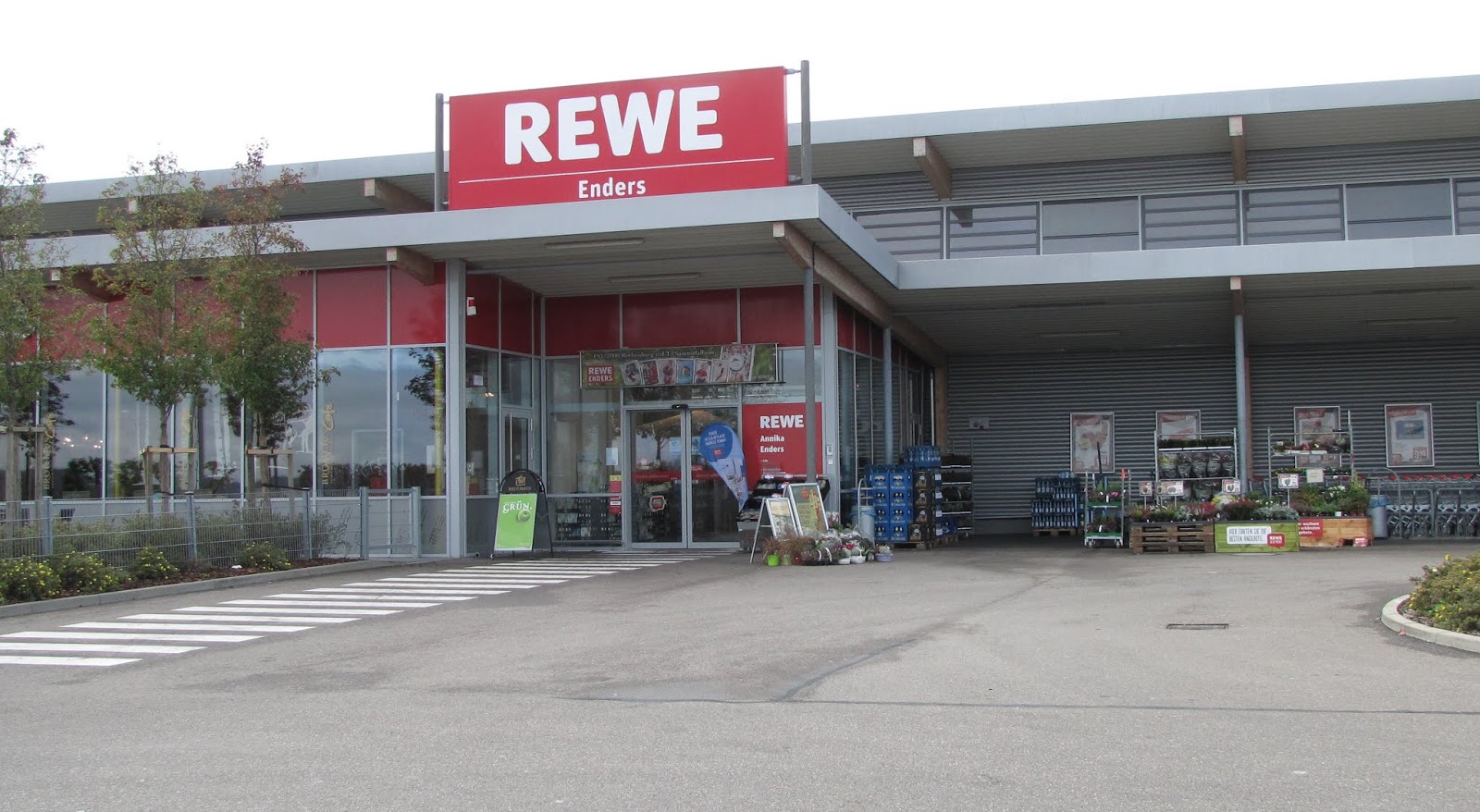 Rothenblog: REWE Supermarkt in Rothenburg