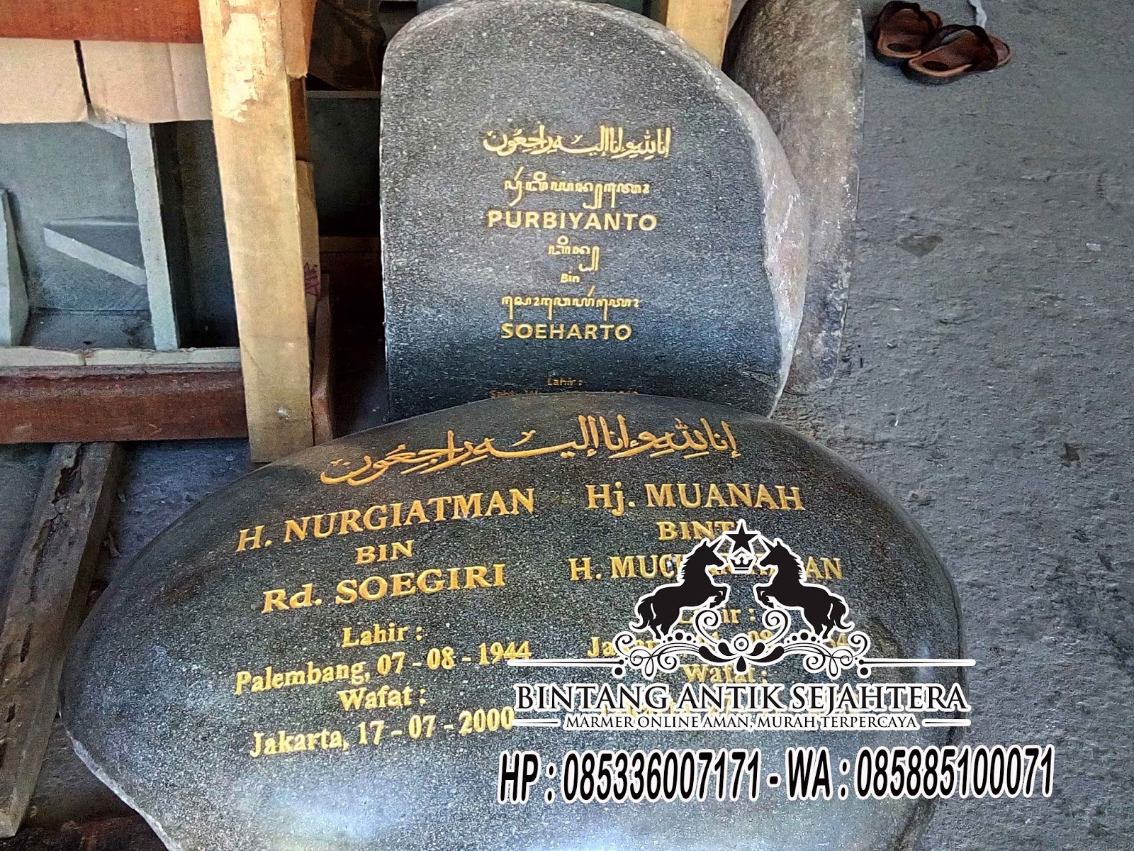 Makam Rumput, Batu Nisan Batukali, Nisan Kuburan Islam - Pabrik ...