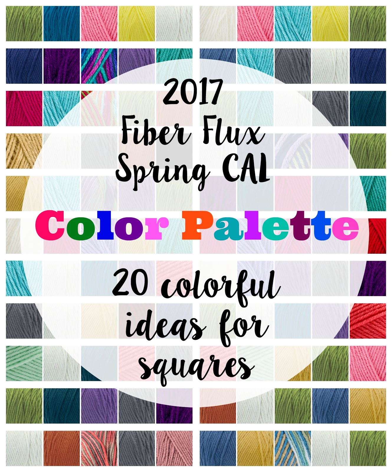 Fiber Flux: Spring CAL Color Inspiration! 20 Color Palette Ideas for ...