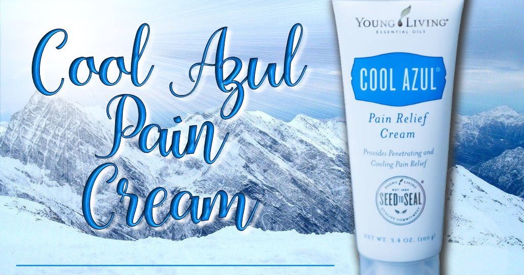 Essential Oils Family: NEW! Cool Azul Pain Cream