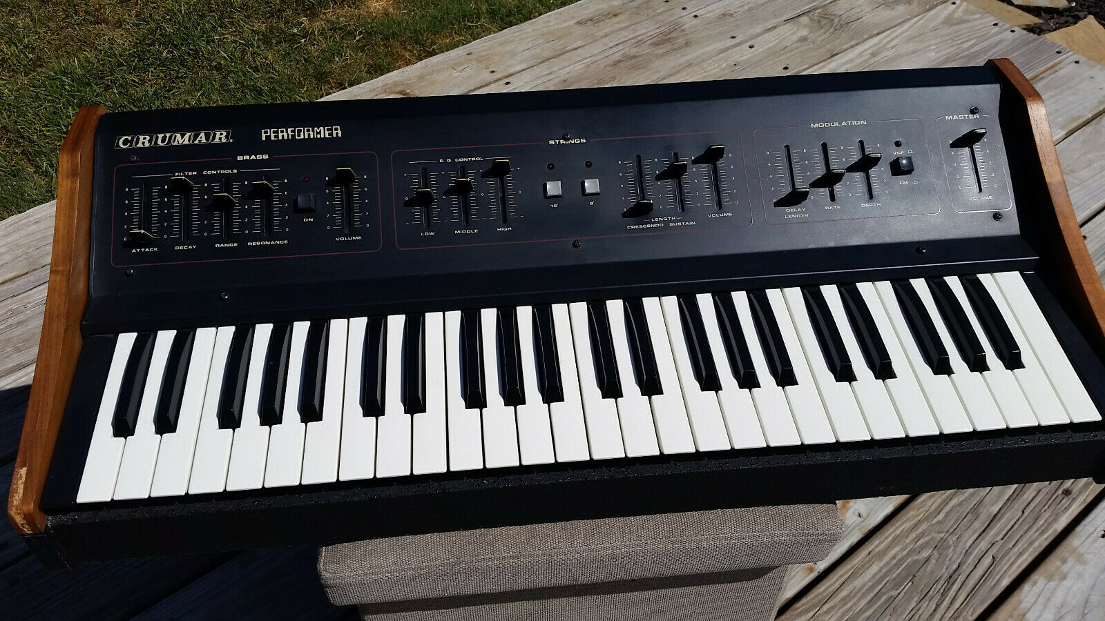 MATRIXSYNTH: Crumar Performer String Synthesizer