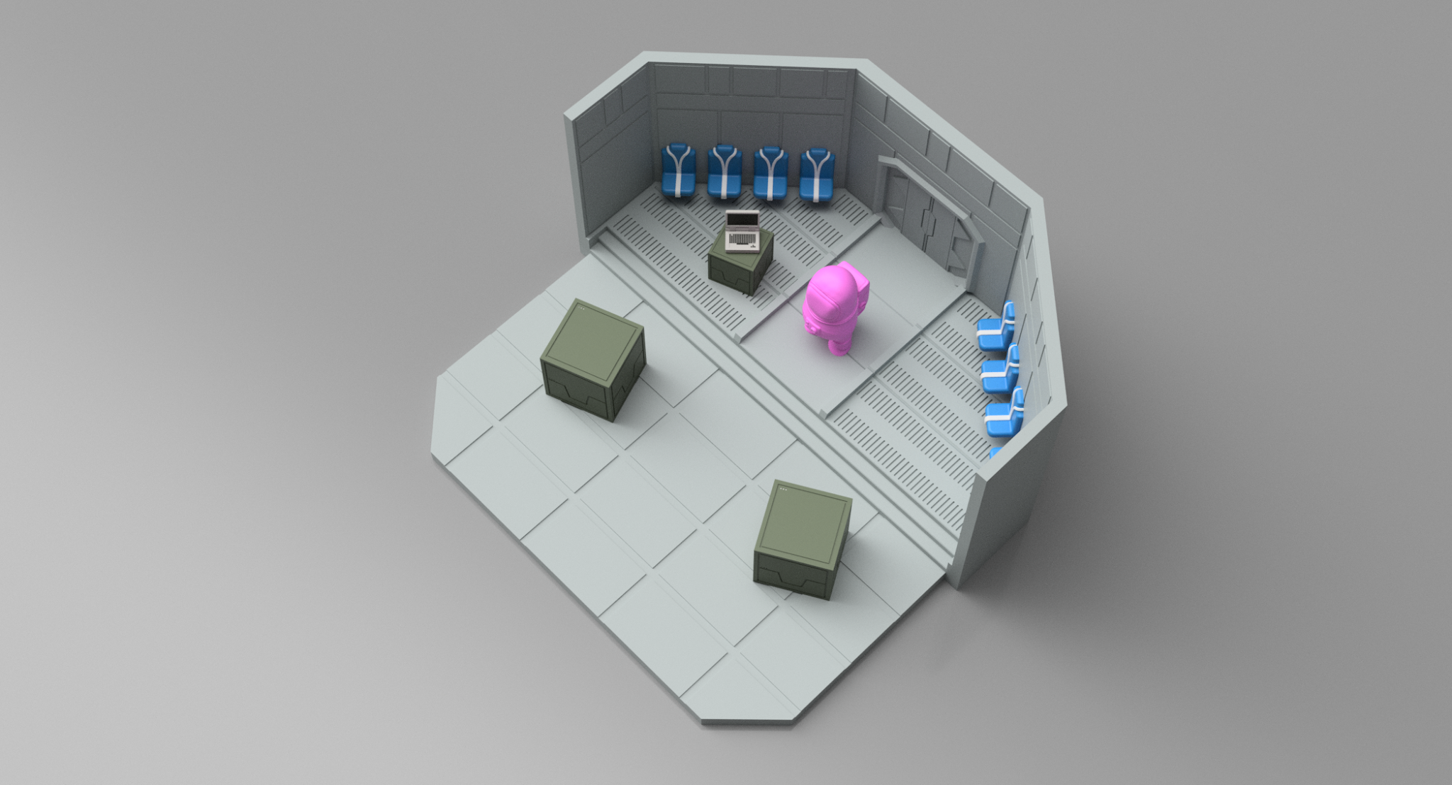 Among Us Waiting room - for Weksters Mini - Work in Progress ...