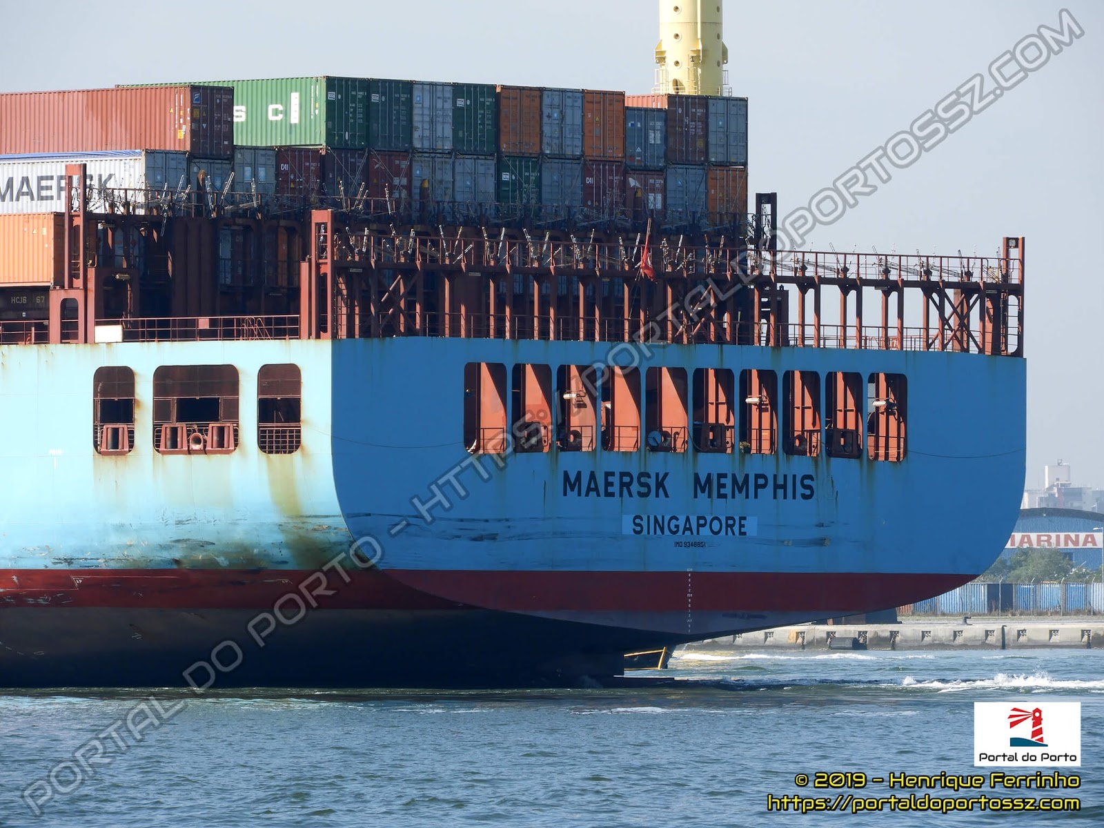 Maersk Memphis - Portal do Porto