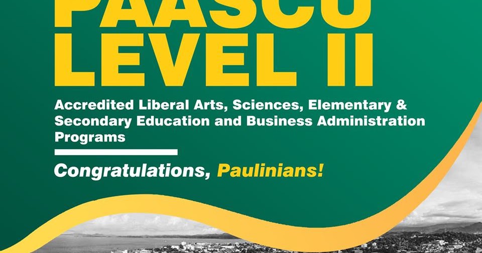 SPUSurigao PAASCU Level II ~ St. Paul University Surigao