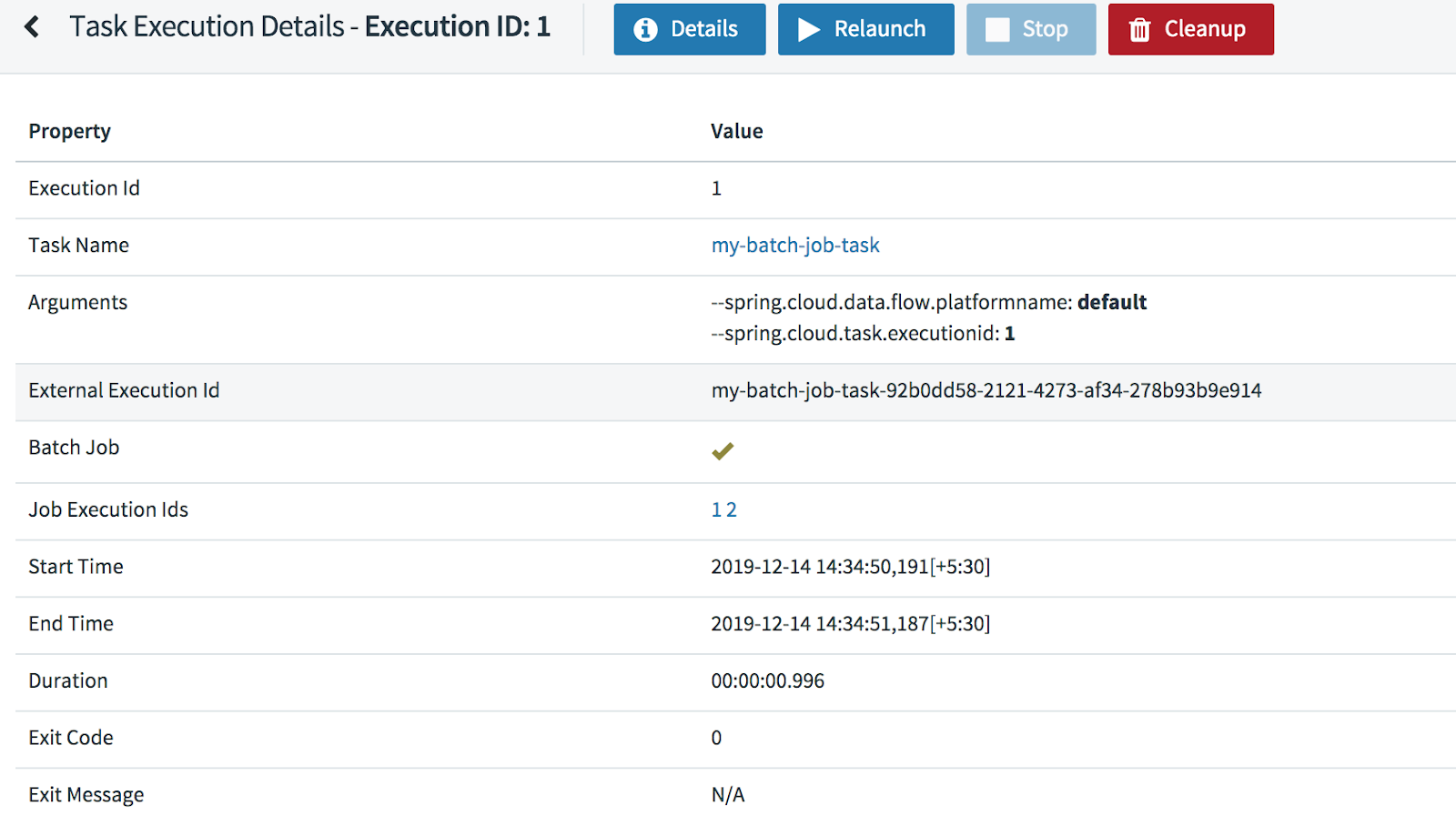 Spring Batch Job With Spring Cloud Data Flow Server