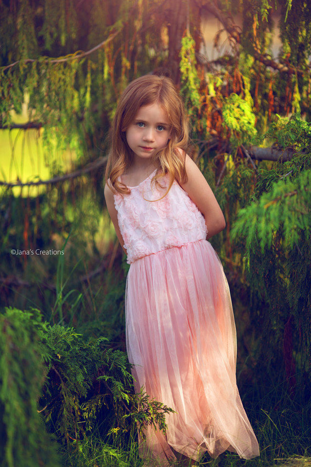 Jana's Creations: The most beautiful 7 yr old I know......