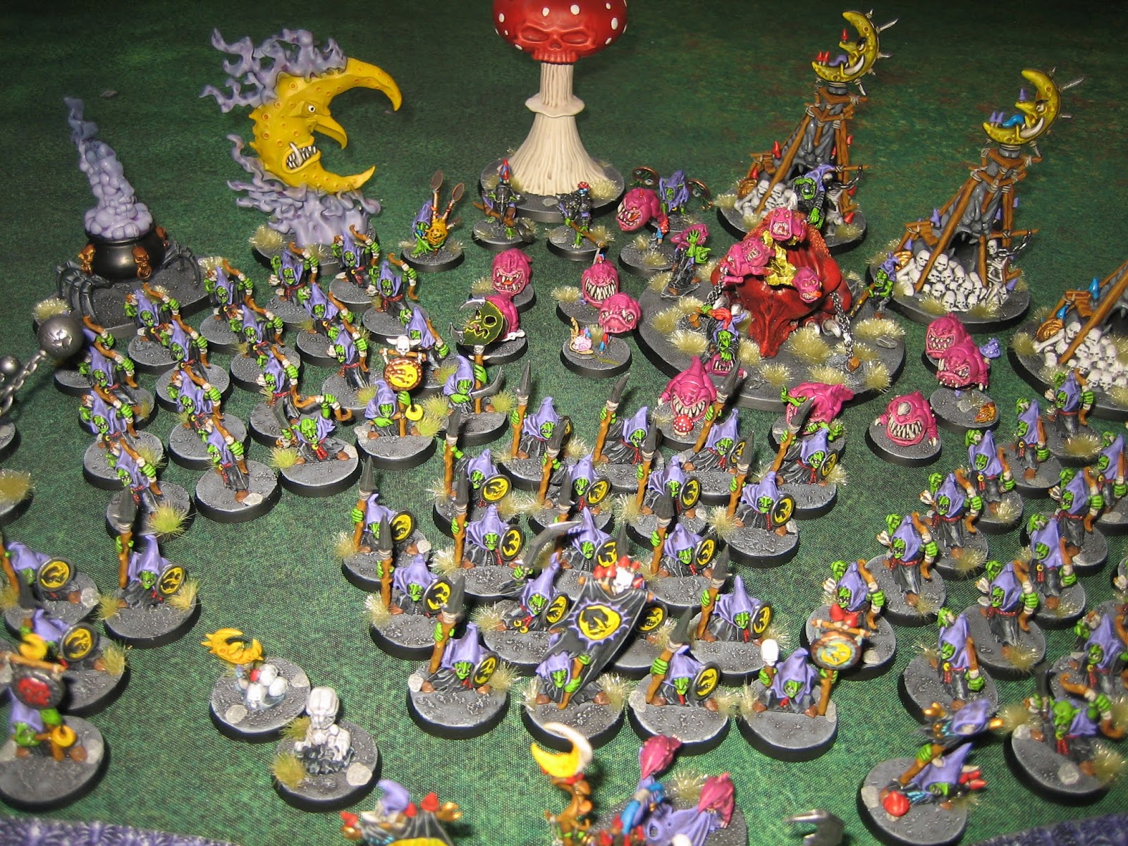 Making miniatures with Mario: Gloomspite Gitz : Moon-Clan : Night ...