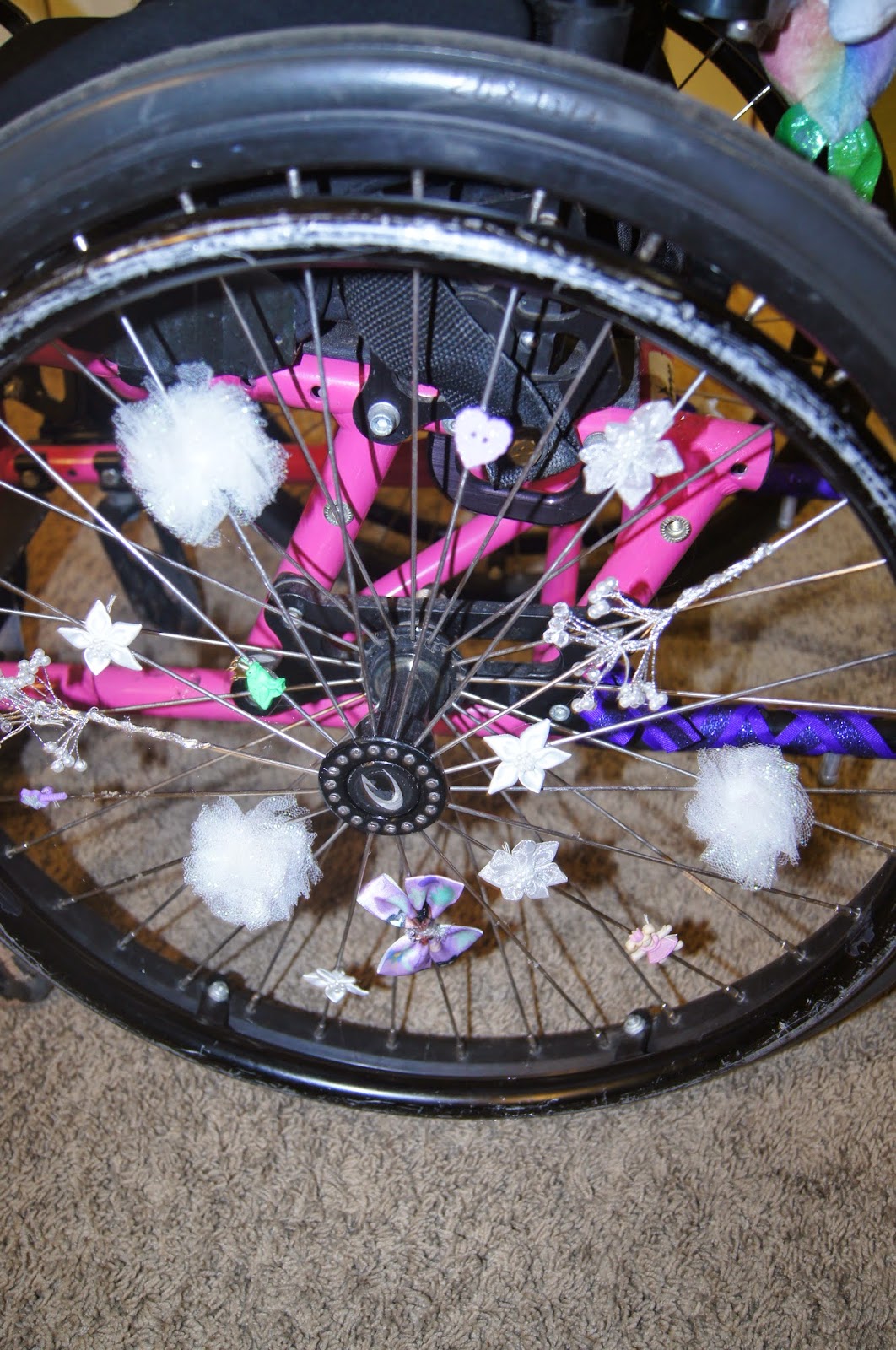 A Worthy Journey: Our Newest Wheelchair Decorations.... Disney Style!