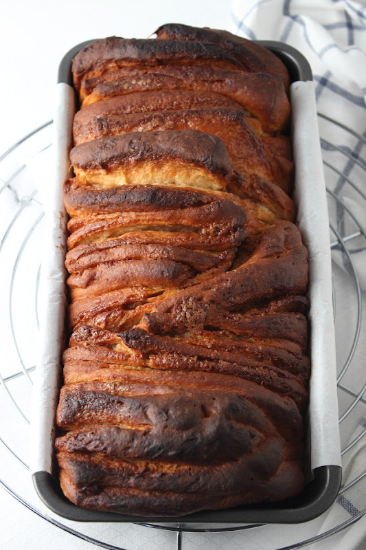 Pan Pull-apart de canela