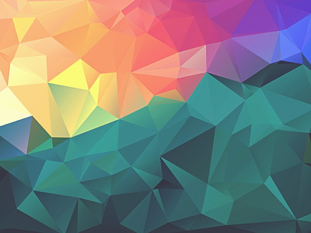 Low-Poly Polygonal Texture | Freebies PSD