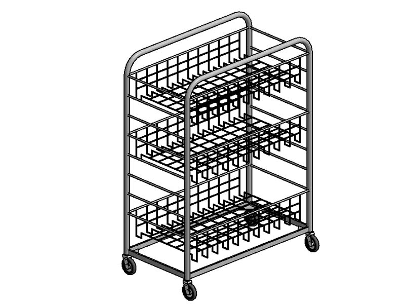 BIM HEALTHCARE REVIT FAMILIES : Supply Carts