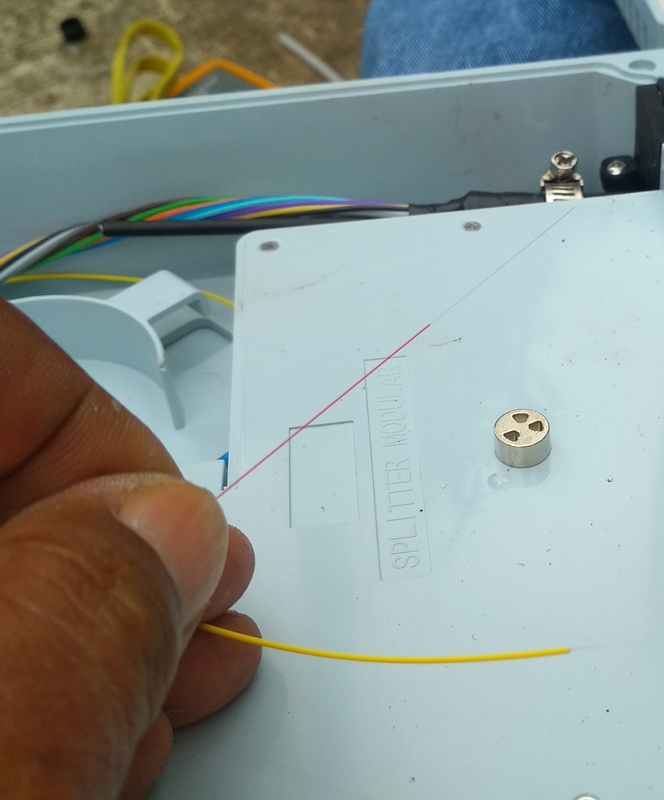 Instalasi ODP SOLID di provider plat merah BAGIAN 3 - Dunia Fiber Optik ...