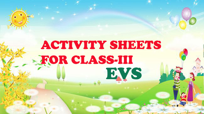 ACTIVITY SHEETS-CLASS-III-EVS