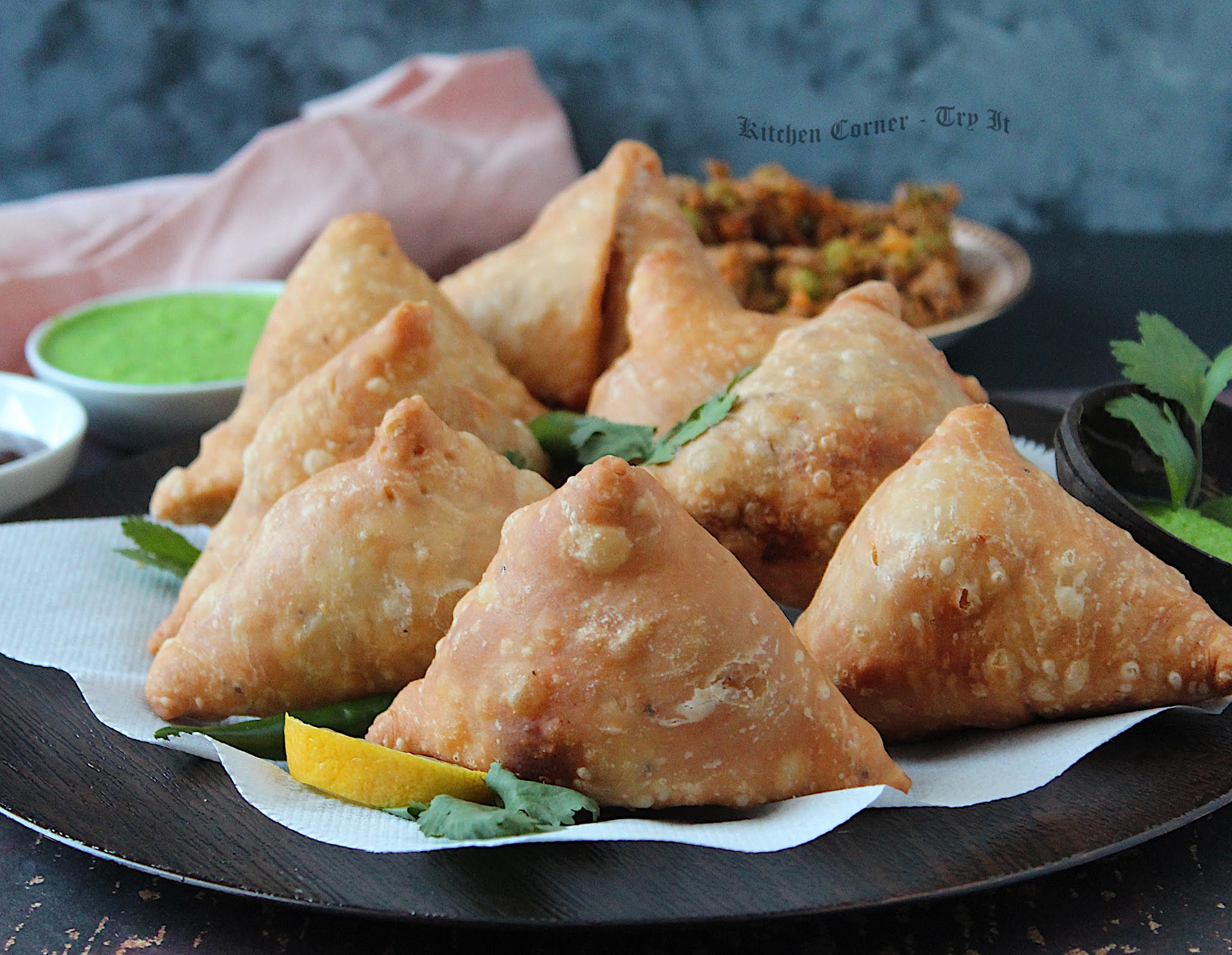 Mutton Keema Samosa Recipe/ Samosa With Minced Meat Filling