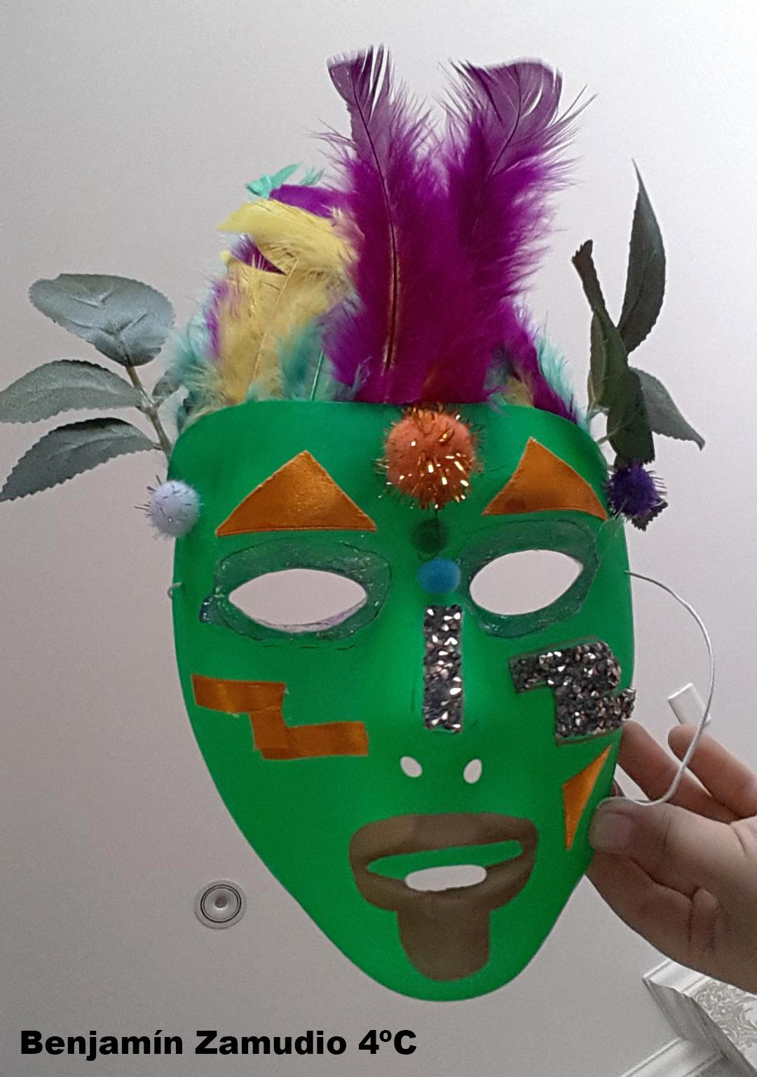 Artes y Música Colegio Bajo Molle: MÁSCARAS PRECOLOMBINAS: CUARTOS BÁSICOS