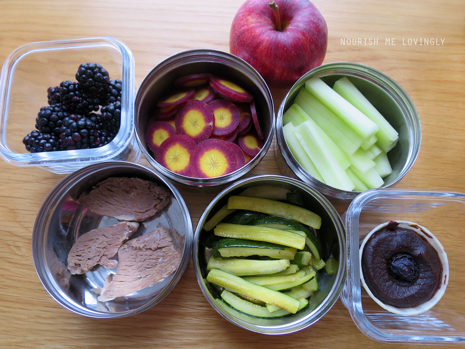 Nourish me lovingly: Packed Lunch (GF, DF, EF, NF)