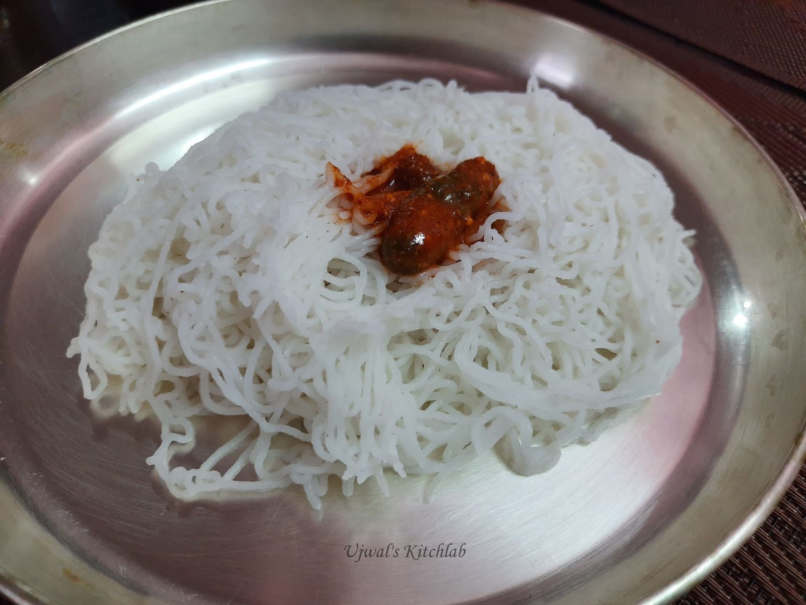 Ujwal's Kitchlab: Shevai ~ Rice string hoppers