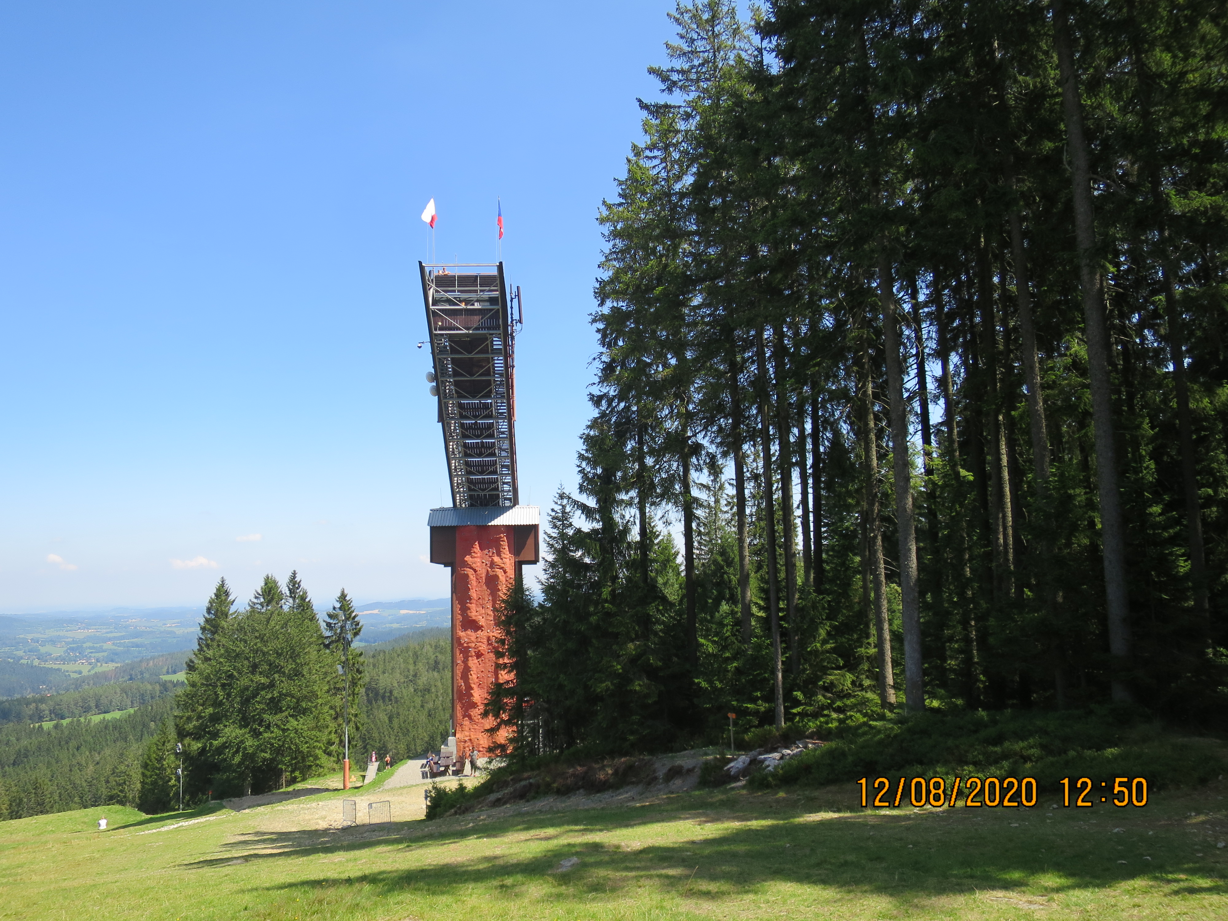 ZADOV, ROZHLEDNA (bývalý skokanský můstek), ŠUMAVA