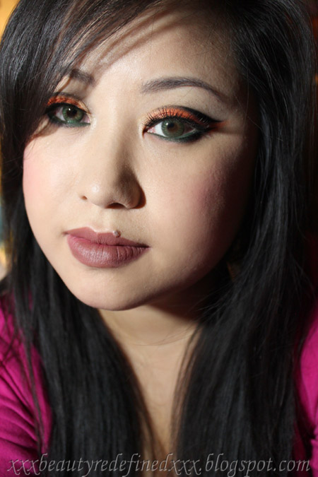 BeautyRedefined by Pang: Fierce & Tangy Makeup Look