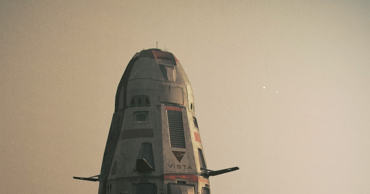 Mars ascent vehicle concept by Alex Nice | human Mars