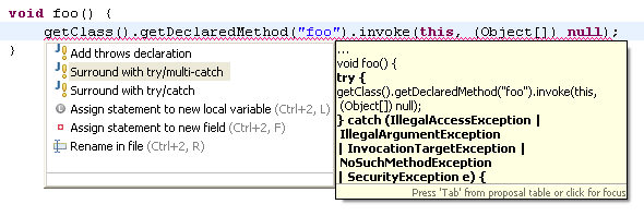 The Coder Lounge: Java 7 Support in Eclipse JDT (BETA) - Part I