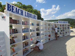 EVS at Sofia City Library: Beach library in Albena: now bookworms can ...