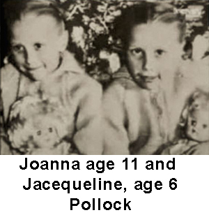 Vintage: Vintage 1950s Mystery Pollock Twins