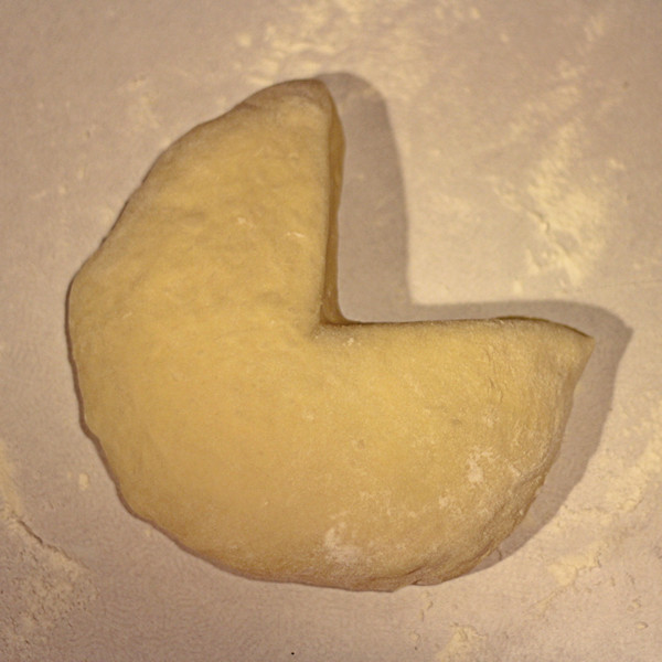 Cookistry: Technique: How to divide a piece of dough into three equal ...