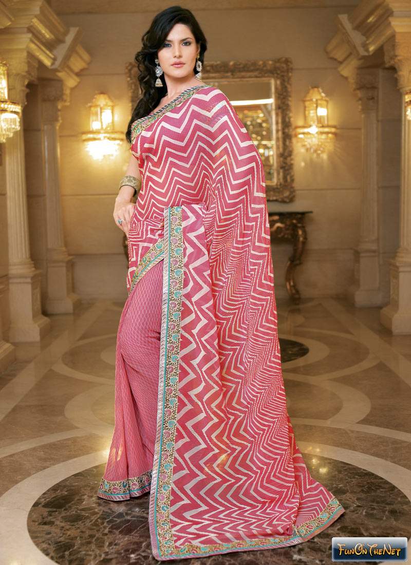 CG & BG: Beautiful Girls in Traditional Dress Saree and Thavani