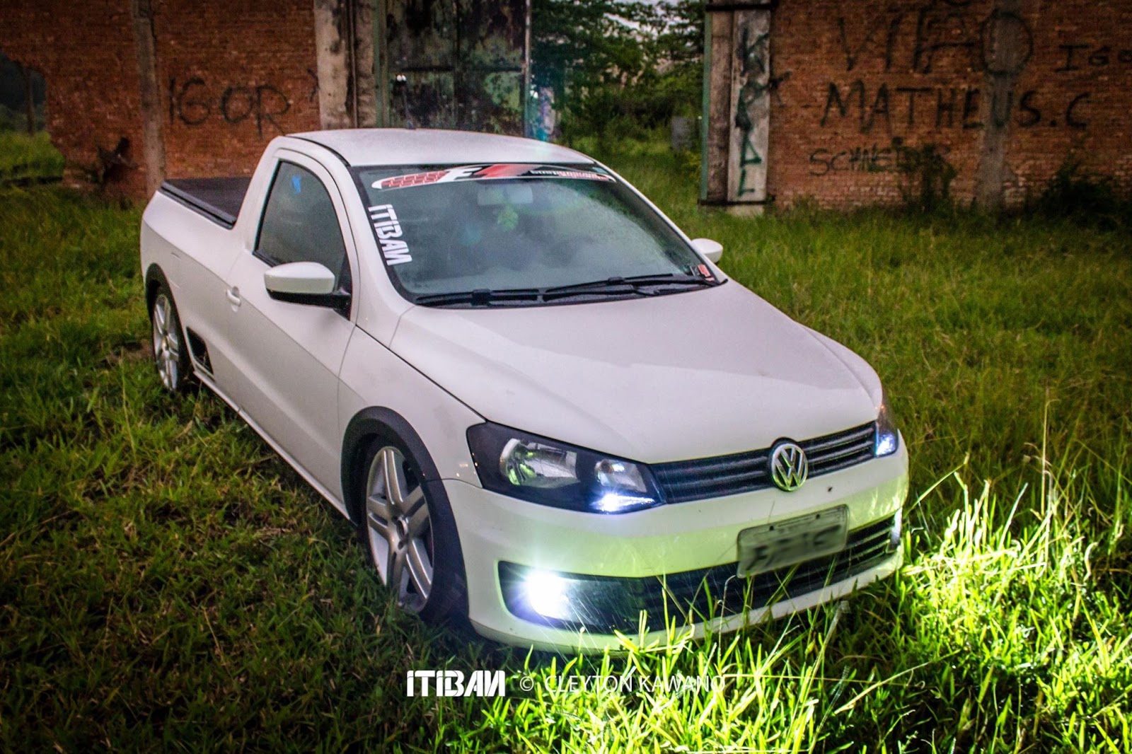SAVEIRO G6 REBAIXADA ENSAIO FOTOGRAFICO