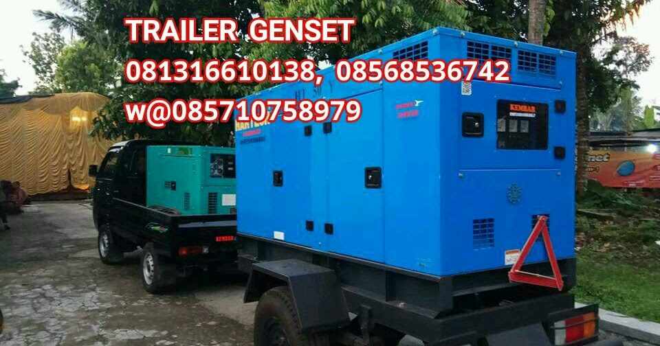 tangkisolarmurah.blogspot.com: GALERY JUAL TRAILER GENSET HARGA MURAH KUALITAS BAGUS, TRAILER ...