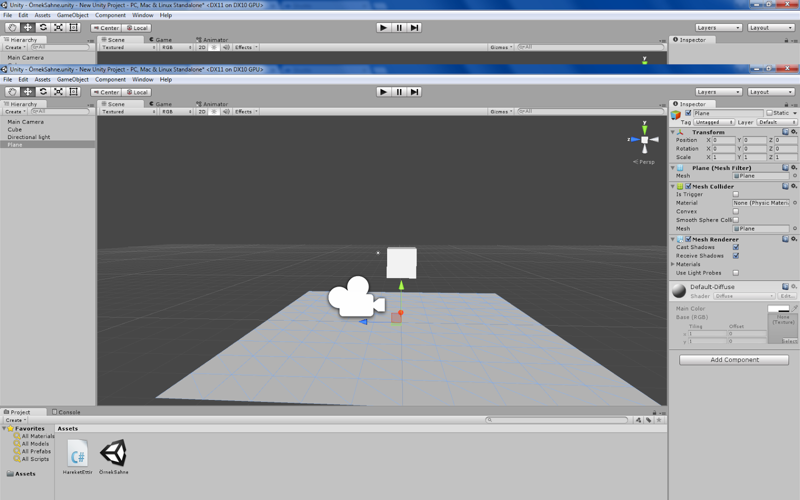 Unity Örnekleri: Unity Mobil UI Oluşturma ve Button Kullanımı