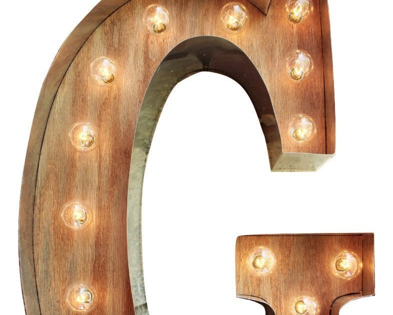 Light Bulb Letters ~ Thankyou Letter