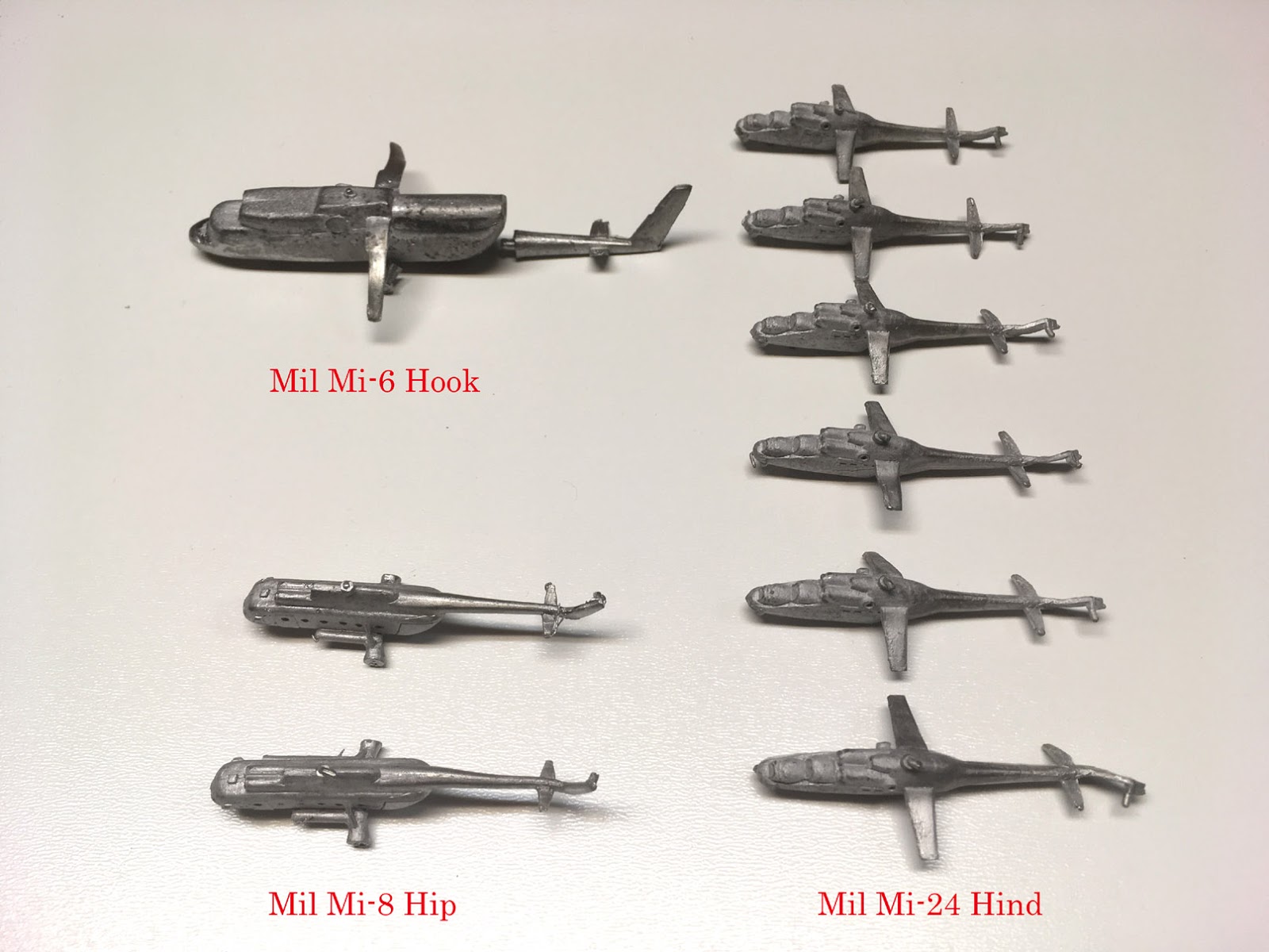 Hugg och slag : 6mm-Soviet aircrafts and more helicopters