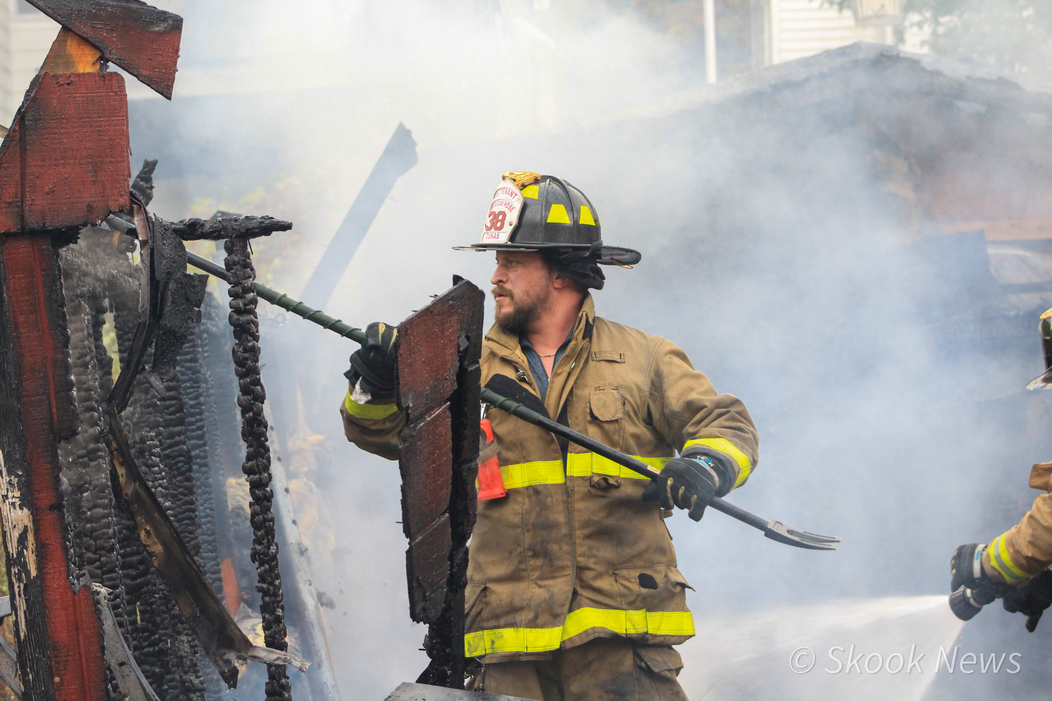 Fire Crews Respond to Fully Involved Garage Fire in Ashland Tuesday Morning