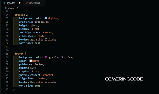 Membuat Layout Sederhana Dengan Html Dan Css