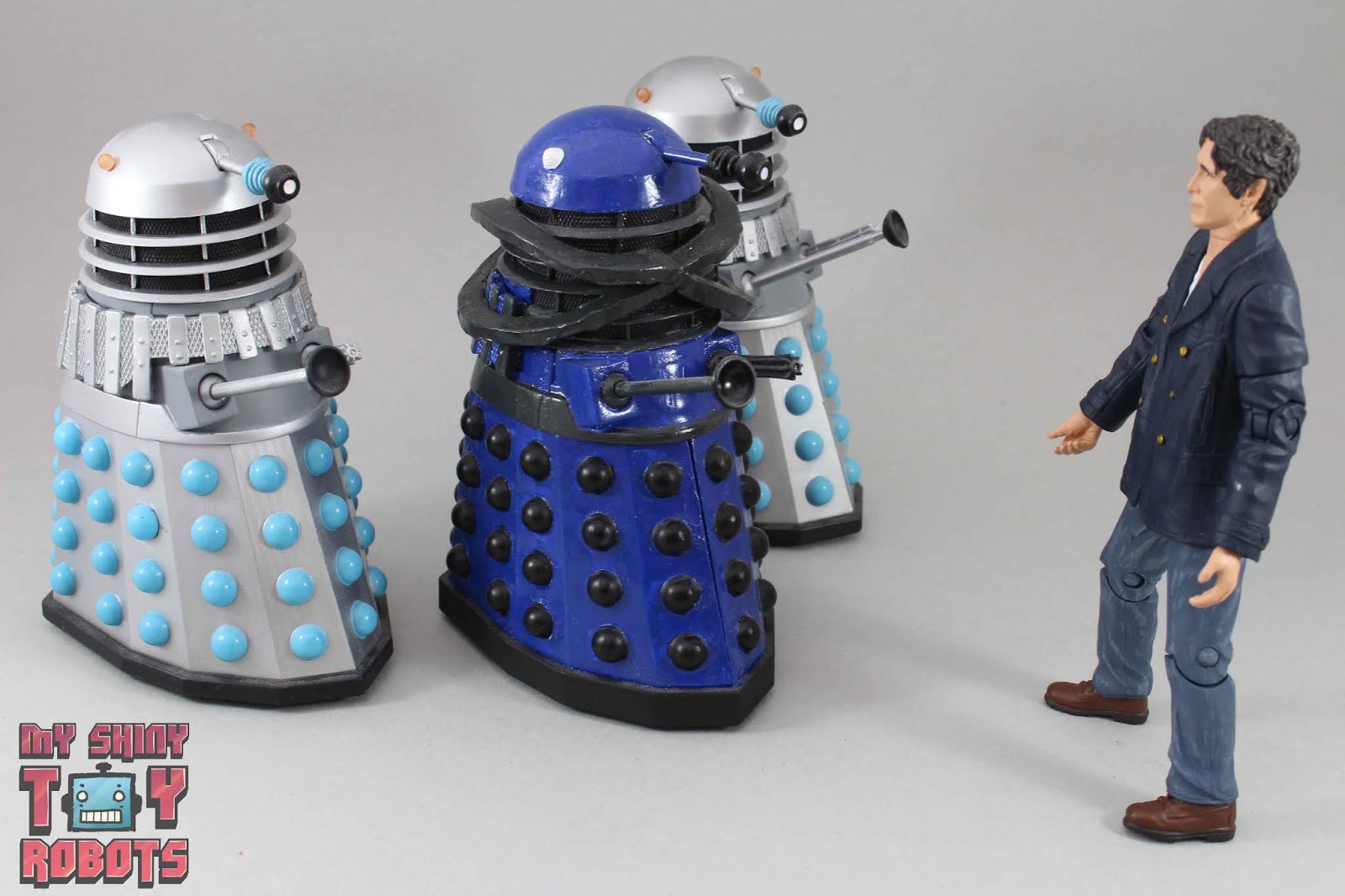 My Shiny Toy Robots: Toybox REVIEW: Doctor Who Eighth Doctor & Dalek ...