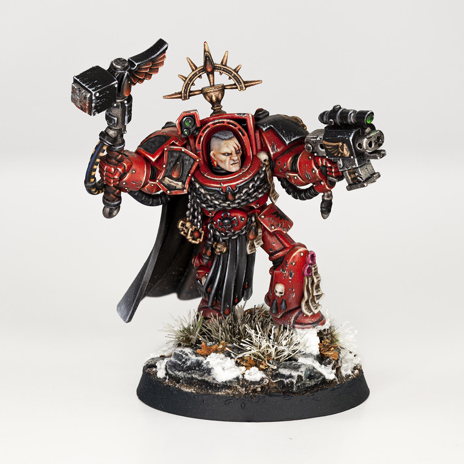 Showcase: Blood Angels Captain in Terminator Armour by Forest - Tale of ...