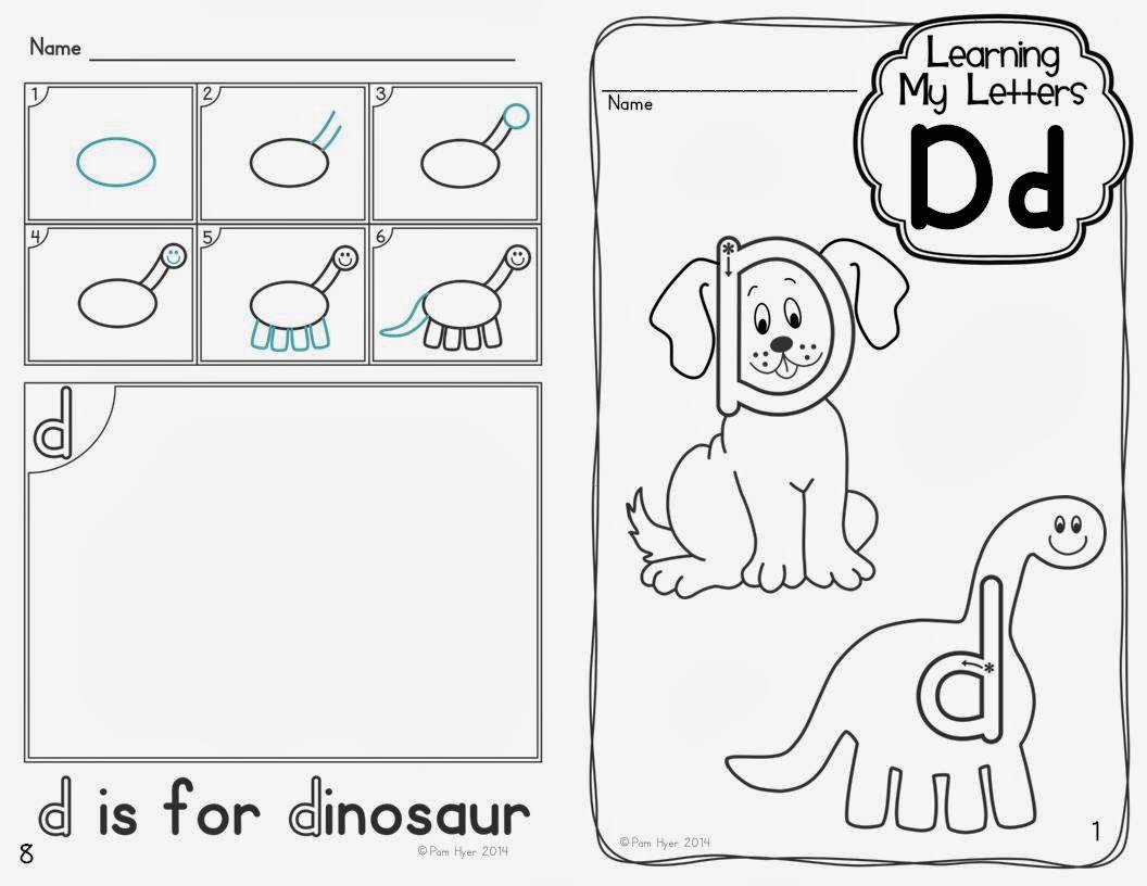 Pam Hyer: TEACHING THE ALPHABET - Learning My Letters D
