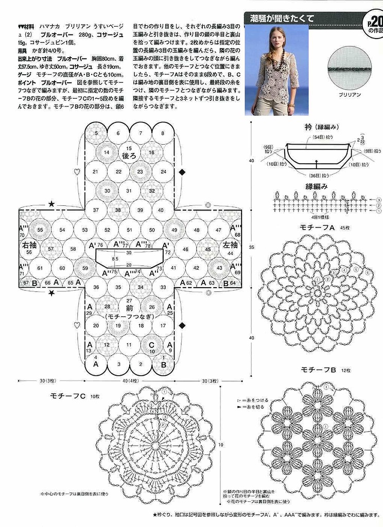 Ergahandmade: Crochet Top + Diagrams