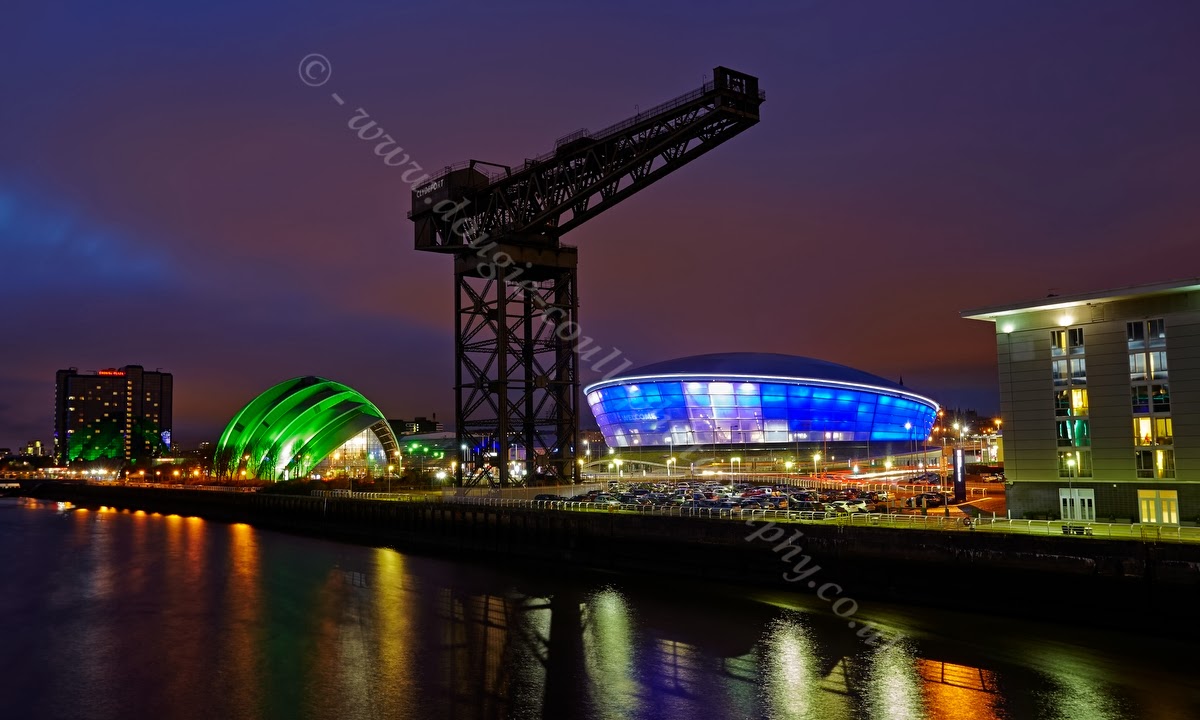 Dougie Coull Photography: Glasgow Colours at Night