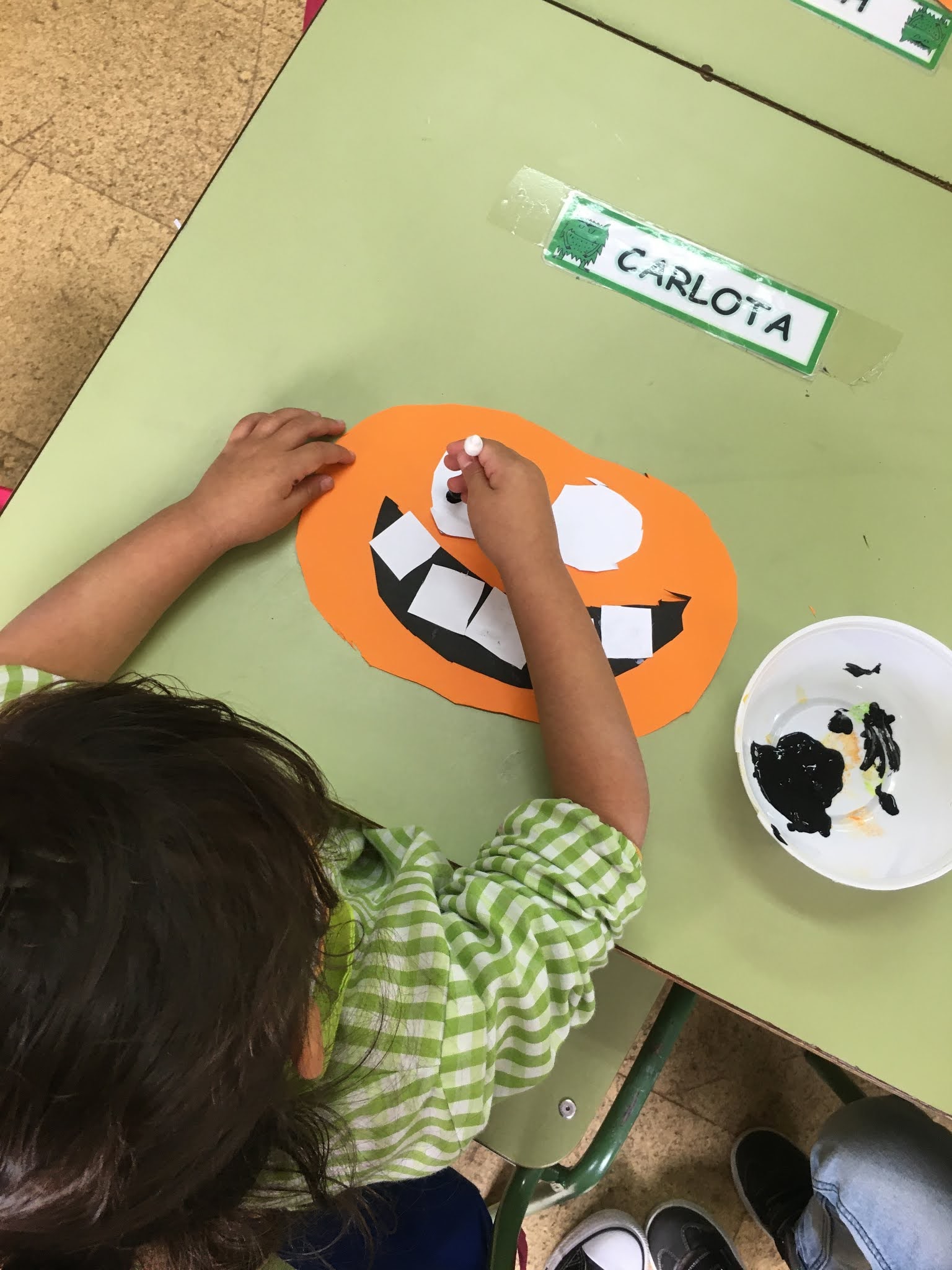 Cole de colores: CALABAZAS DIVERTIDAS